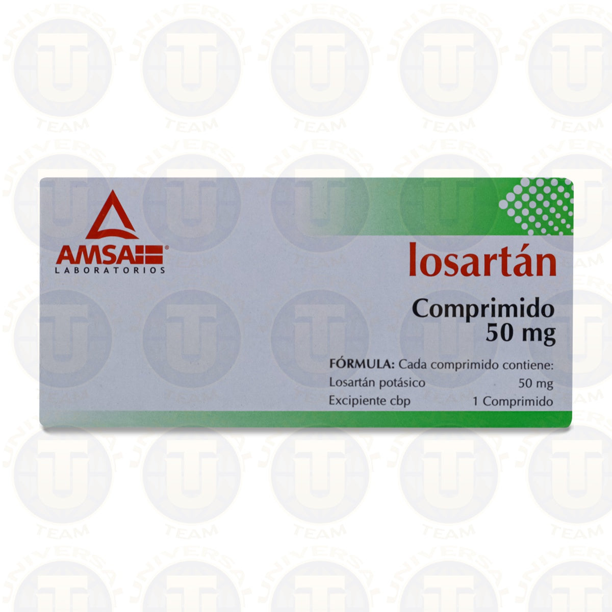 LOSARTAN 30 TABS 50 MG AMSA – Universal Team