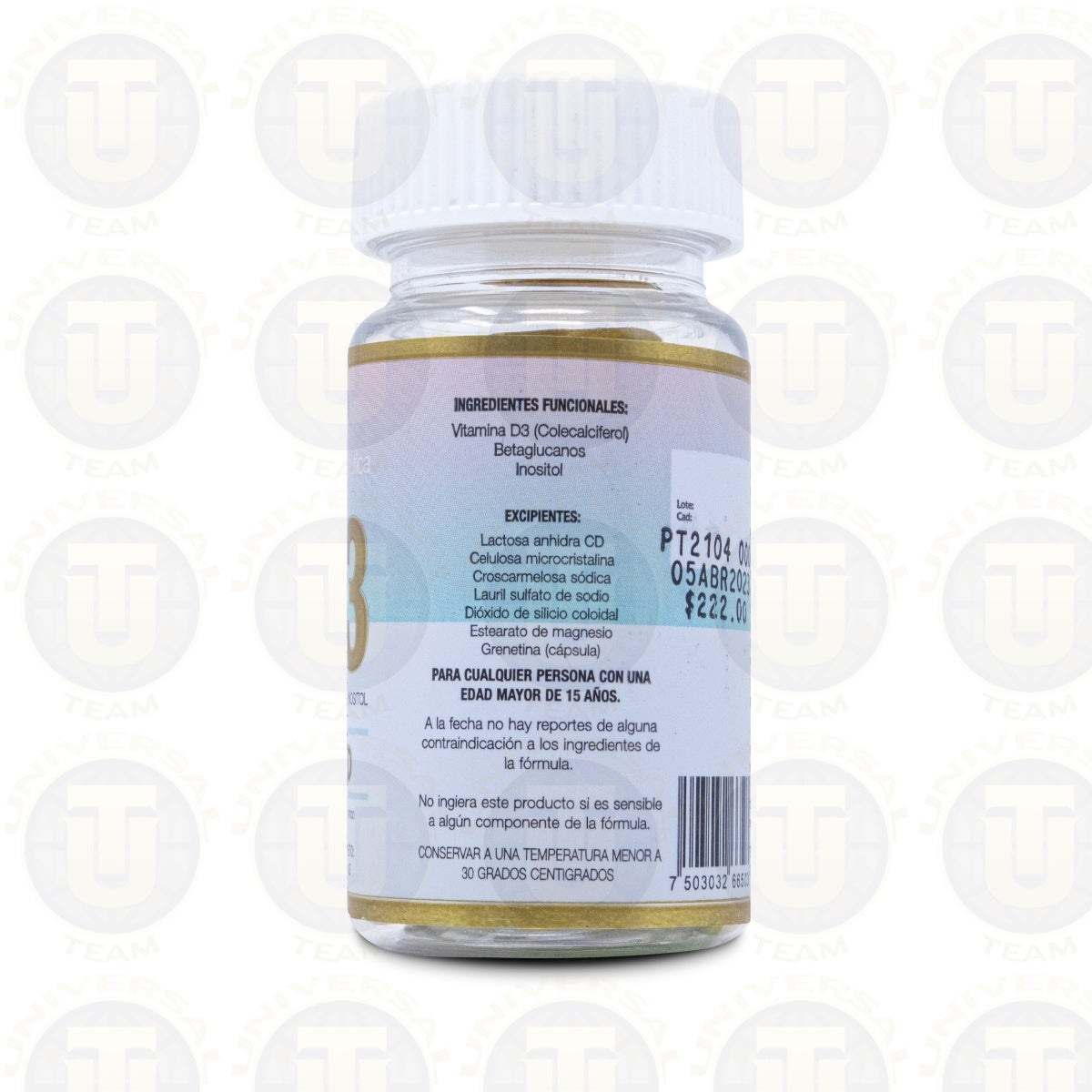 D3 GOLD, 60 CAPS, CK FARMACEUTICA – Universal Team