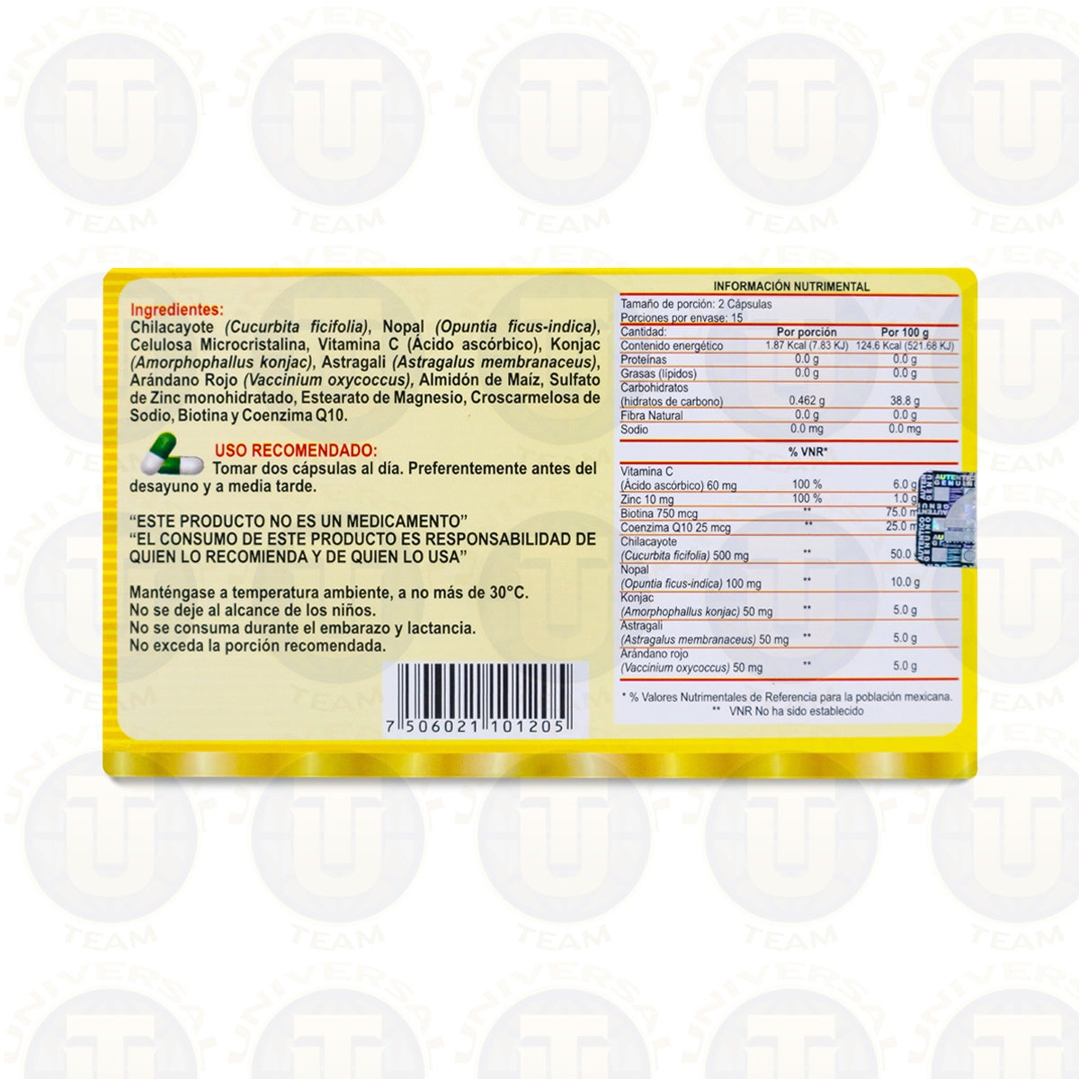 DIBEX CAPS 30CAPS 500MG – Universal Team