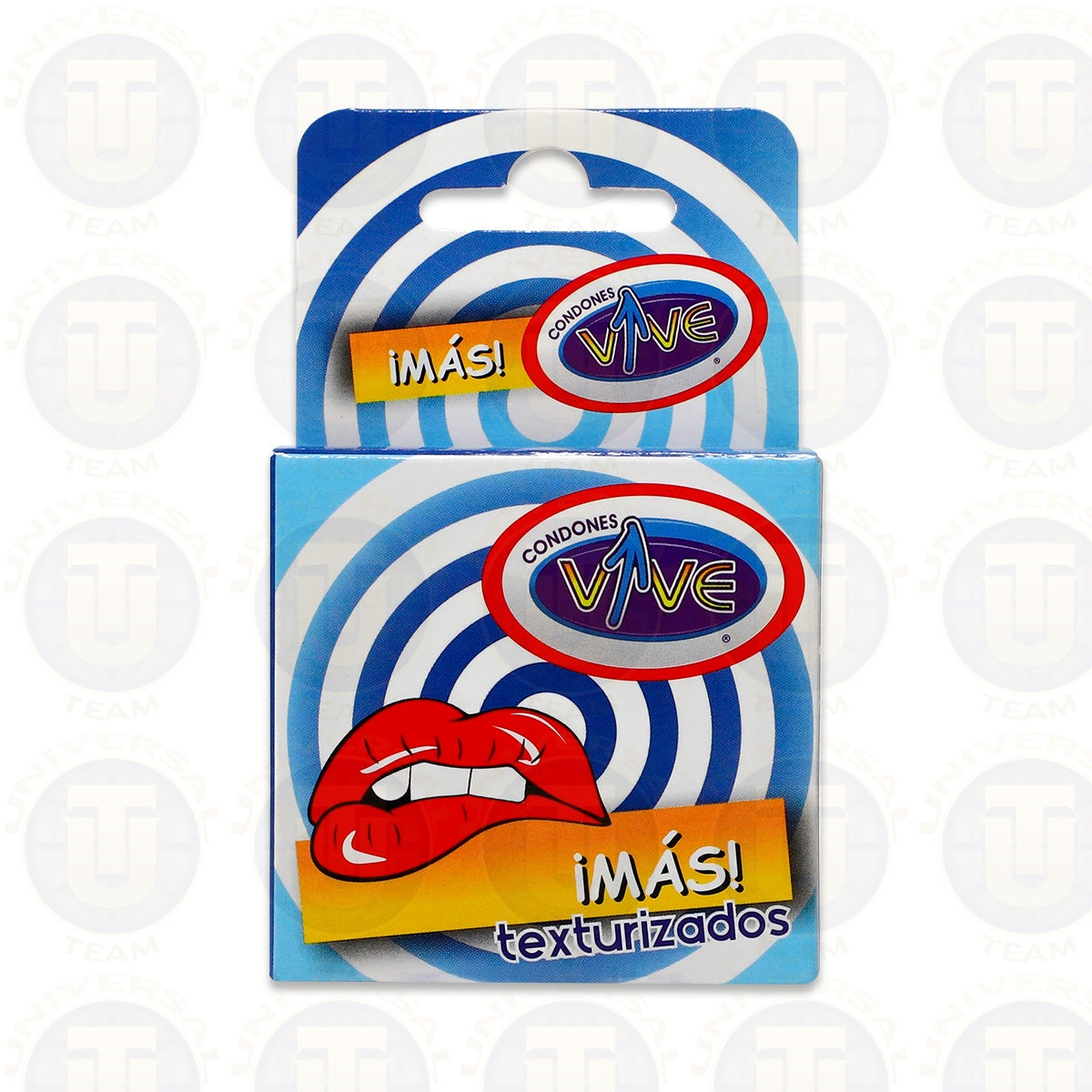 CONDONES VIVE MAS TEXTURIZADOS, 3 CONDONES TEXTURIZADOS CON ANILLOS Y ...