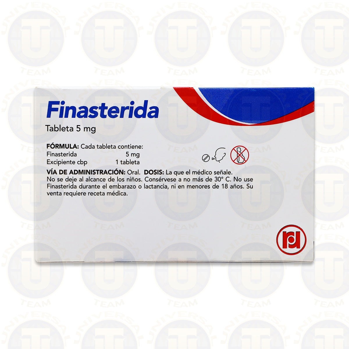 FINASTERIDA, CAJA CON 30 TABLETAS DE 5 MG, RANDALL – Universal Team