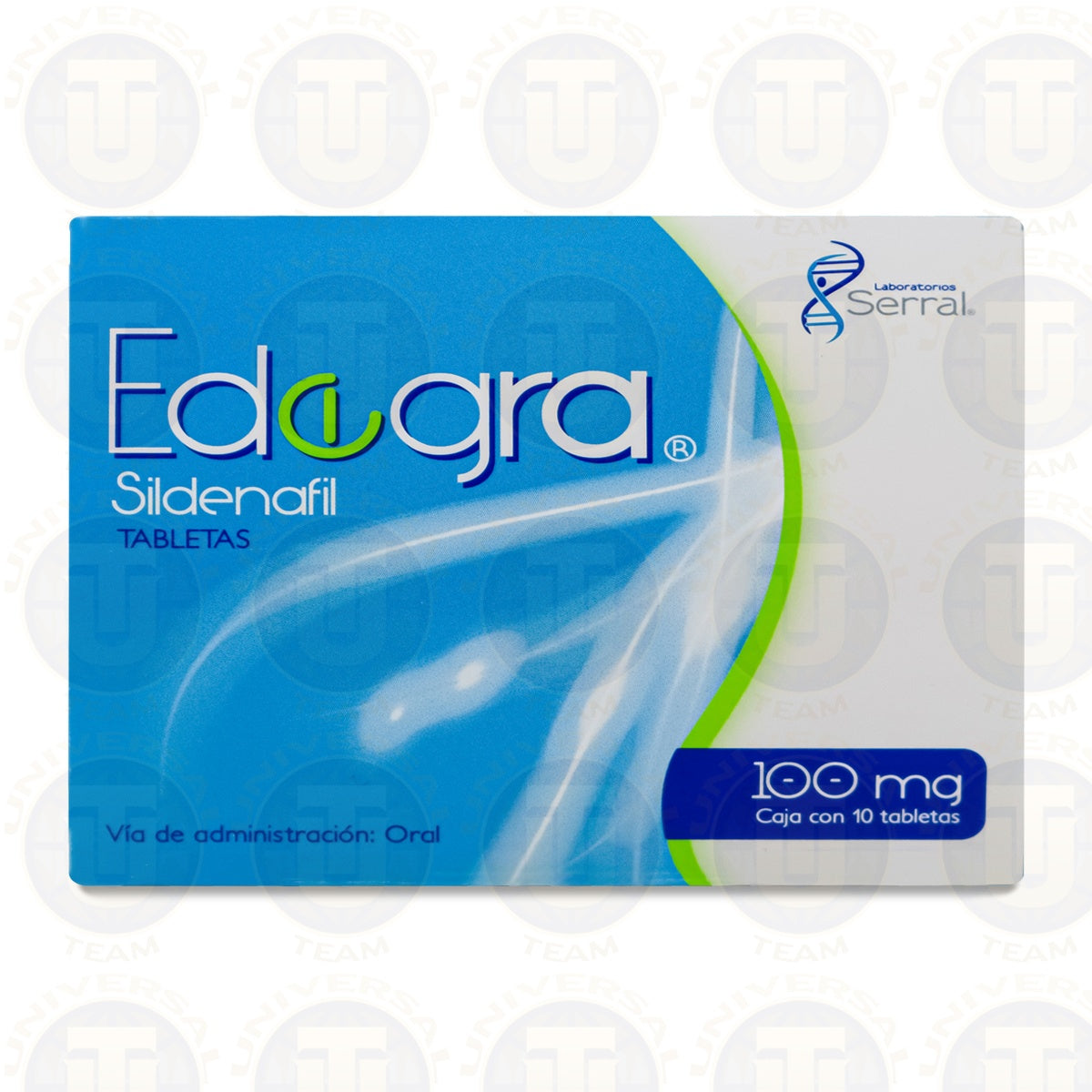 SILDENAFIL EDEGRA 10 TABS 100 MG SERRAL – Universal Team