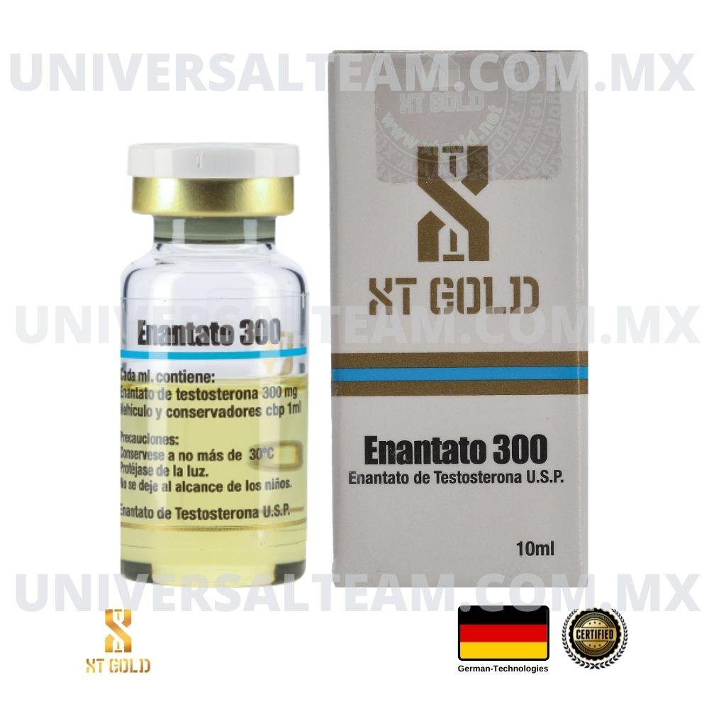 ENANTATO 300 (Enantato de Testosterona) 10 ML XT Gold – Universal Team