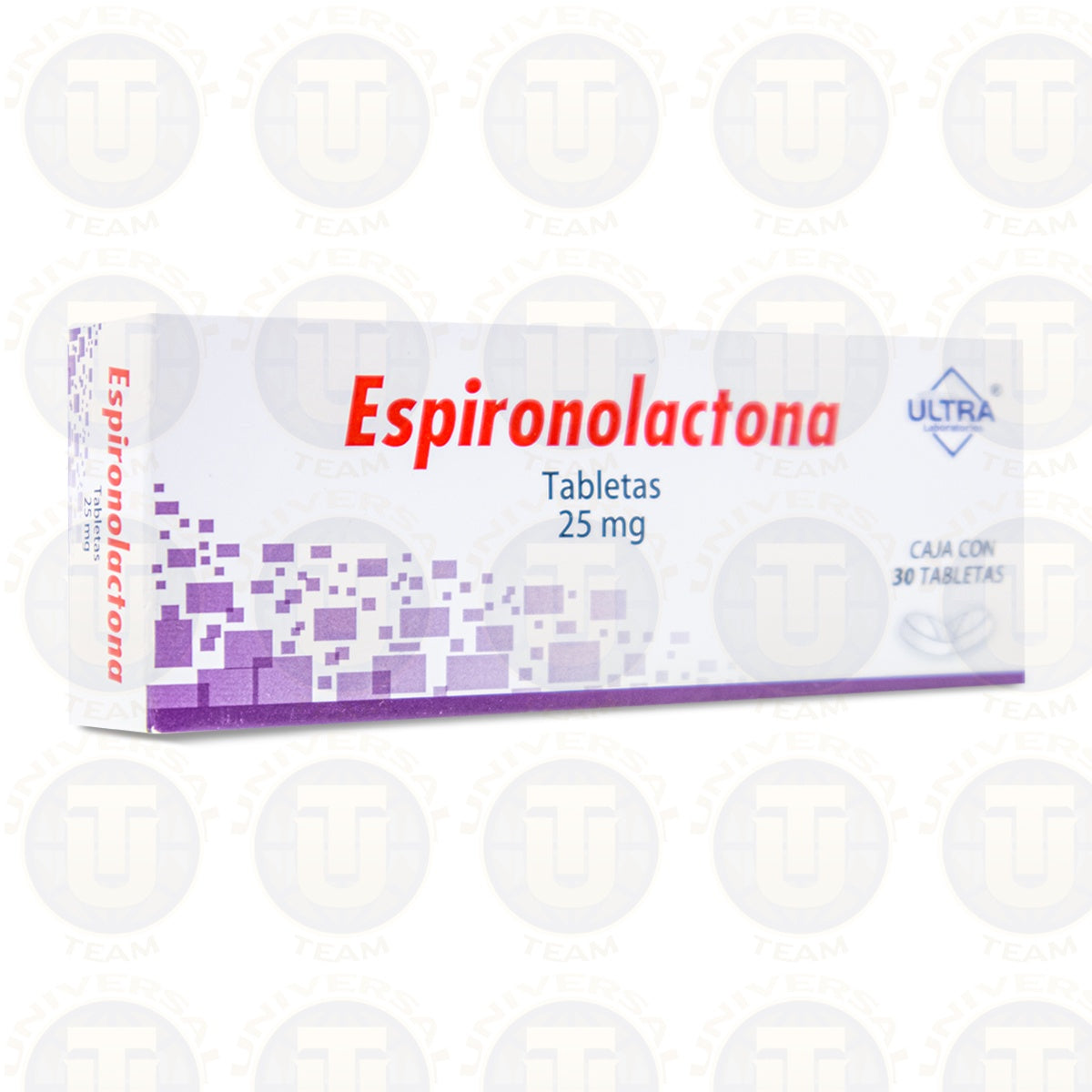 ESPIRONOLACTONA 30 TABS. 25 MG – Universal Team