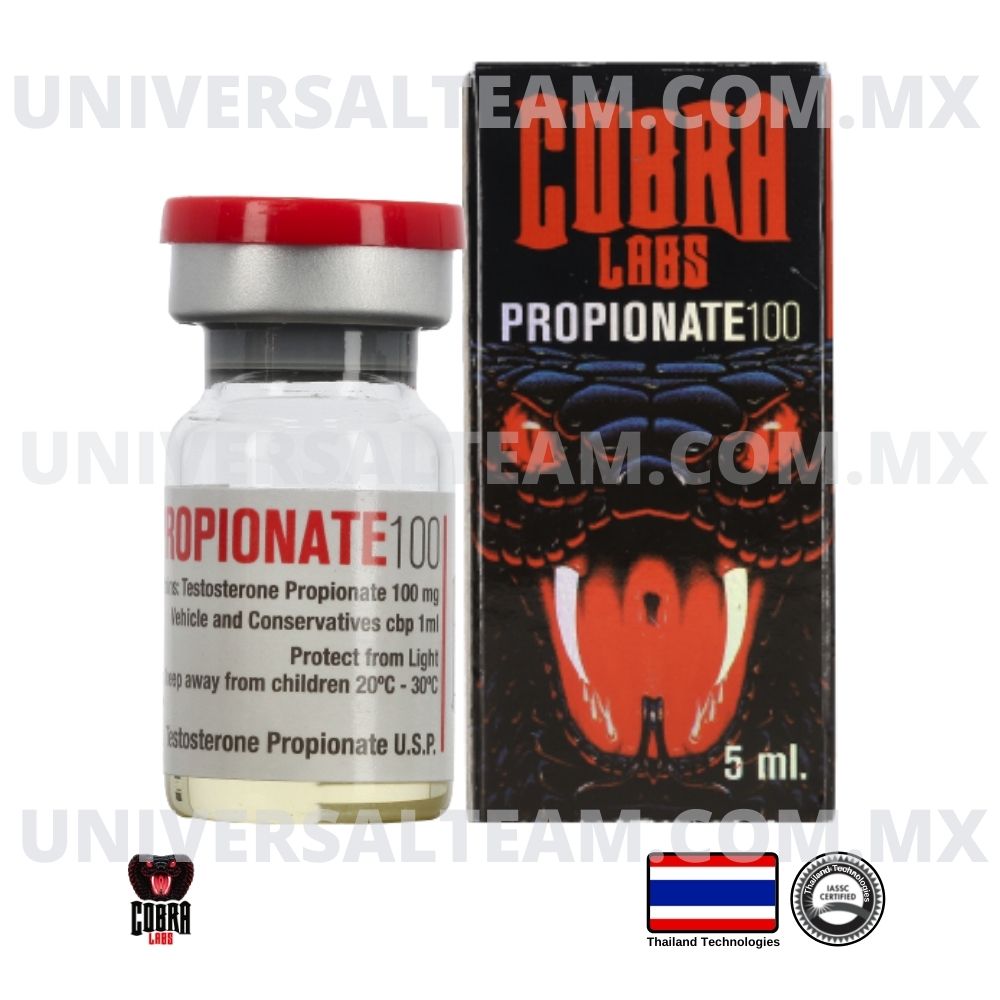 Propionato (Propionato de Testosterona) 5 ML Cobra Labs – Universal Team