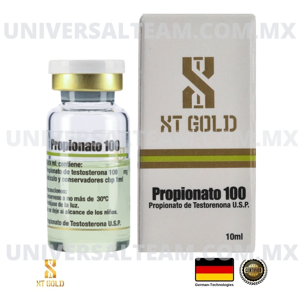 Propionato 100 (Propionato de Testosterona) 10ML XT Gold – Universal Team