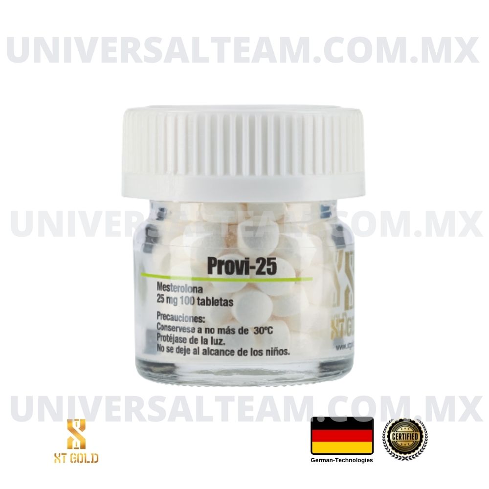 PROVI 25 (Mesterolona) 100 Tabletas/25mg XT Gold – Universal Team