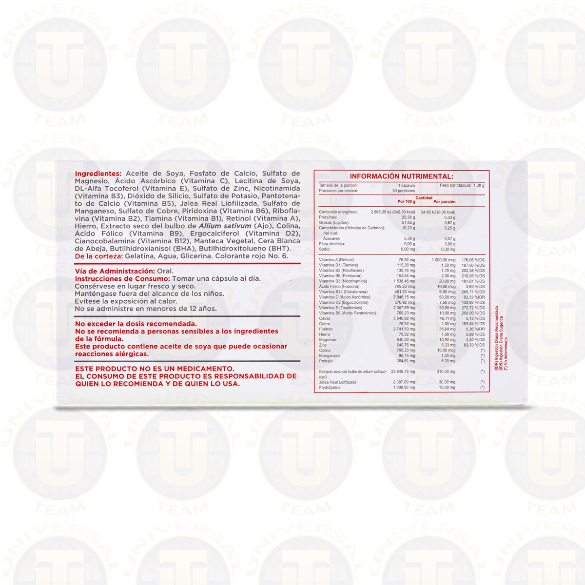 ROCA VIT CAPS – Universal Team